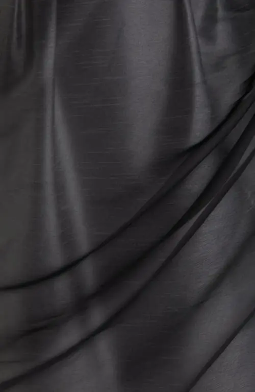 Nordstrom Satin Border Silk Chiffon Scarf