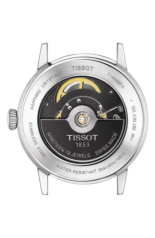 TISSOT Classic Dream Automatic Bracelet Watch - Black
