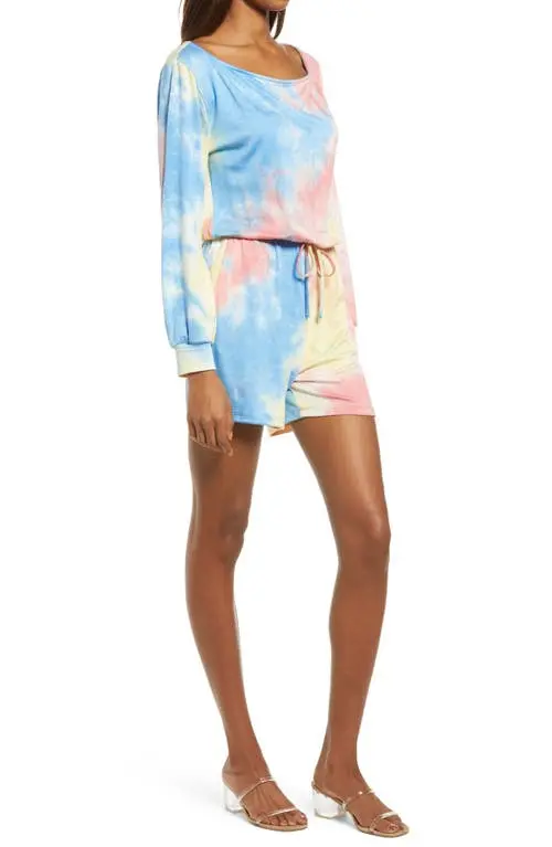 Fraiche By J Tie Dye Romper