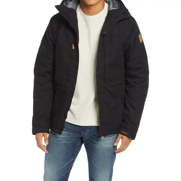 Fjallraven Water Resistant Insulated Jacket - Black