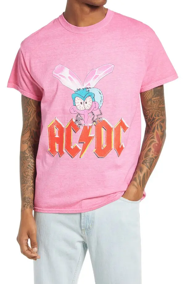 MERCH TRAFFIC Ac/dc Fly Graphic Tee