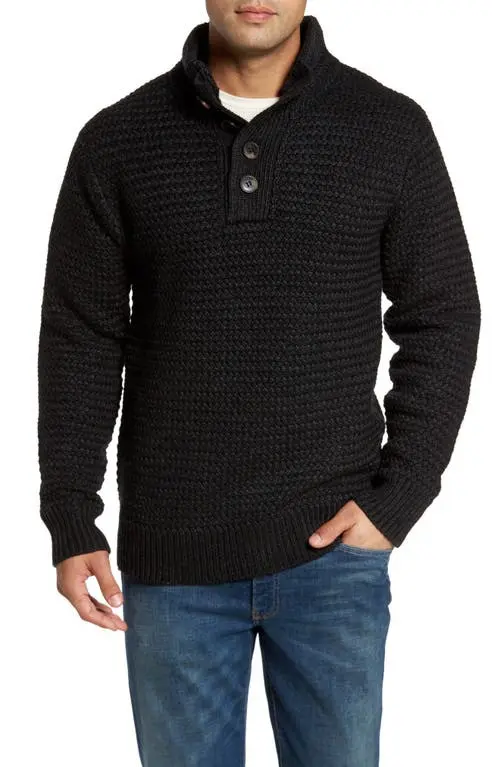 SCHOTT Military Henley Sweater