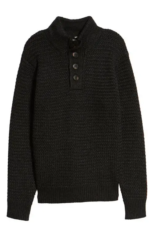 SCHOTT Military Henley Sweater