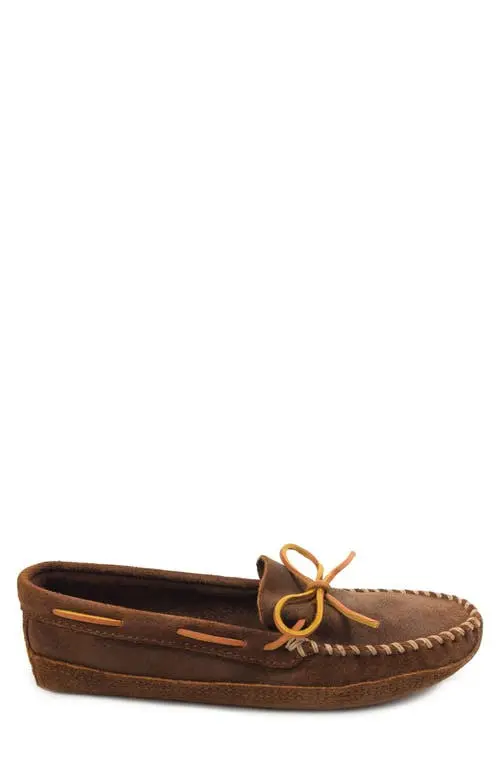 Minnetonka Suede Sole Loafer