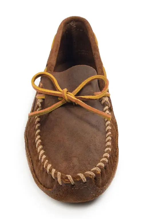 Minnetonka Suede Sole Loafer