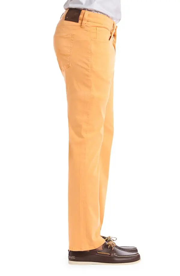 34 Heritage Courage Straight Leg Twill Pants - Peach Twill