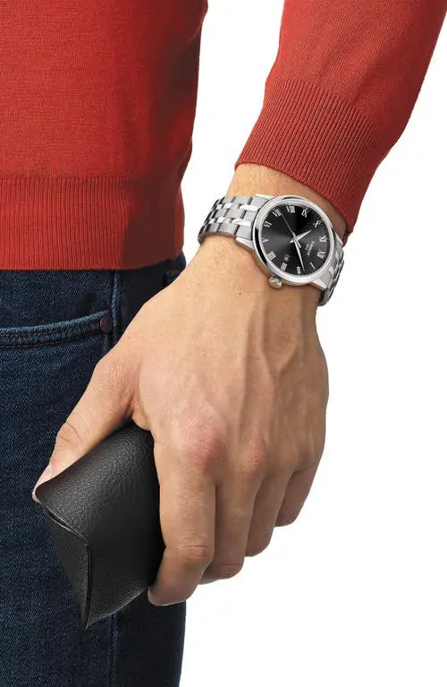TISSOT Classic Dream Stainless Steel Bracelet Watch - Black