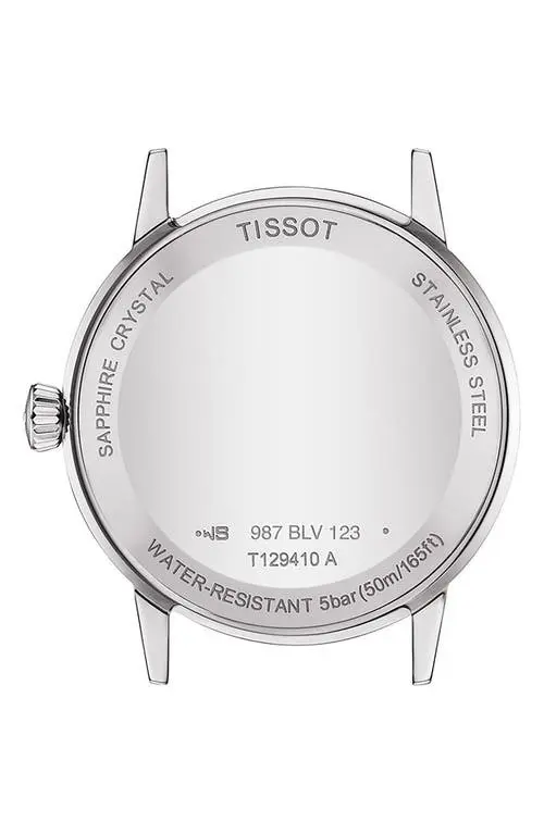 TISSOT Classic Dream Stainless Steel Bracelet Watch - Black