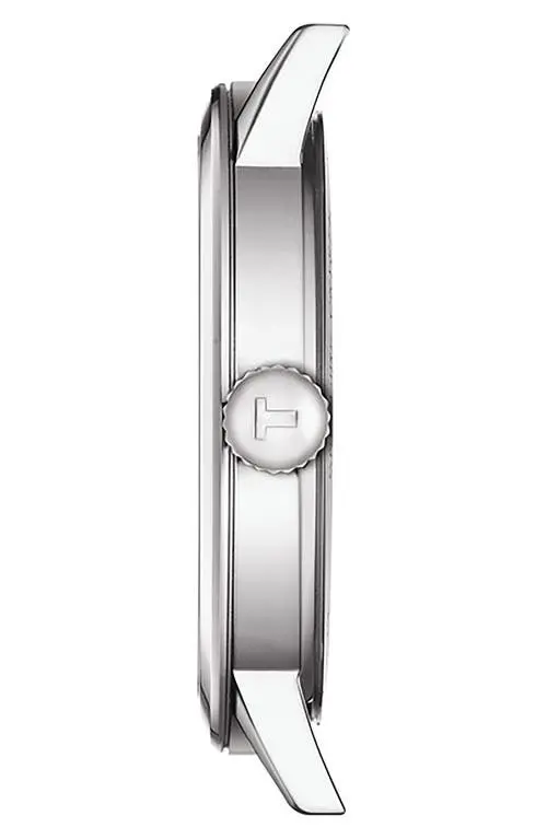 TISSOT Classic Dream Stainless Steel Bracelet Watch - White