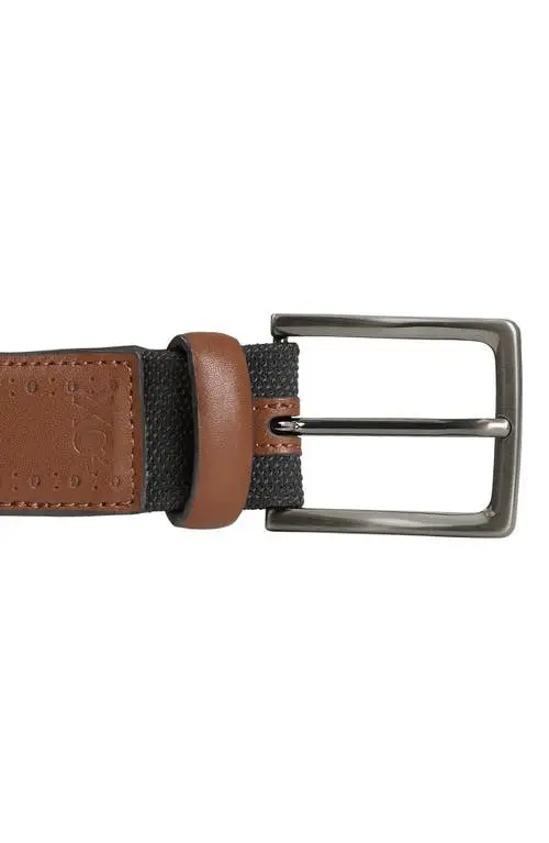 Johnston & Murphy Xc4 Perforated Leather Belt - Tan Leather