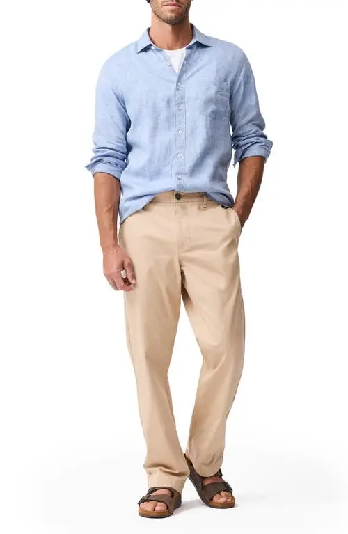 Rodd & Gunn Coromandel Button-up Linen Shirt - Denim