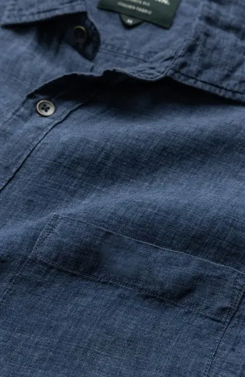 Rodd & Gunn Coromandel Linen Shirt - Marine