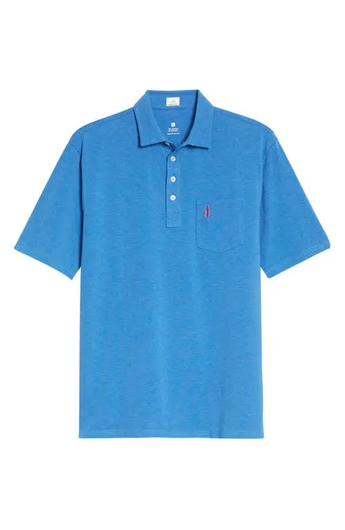 Johnnie-o Heathered Original Regular Fit Polo - Riptide