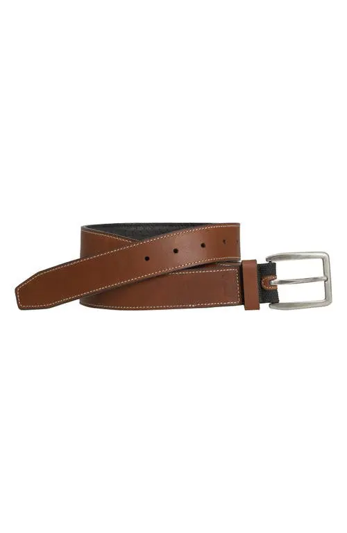 Johnston & Murphy Xc4 Waterproof Leather Belt - Tan Leather