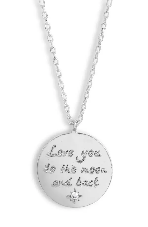Estée Lauder Love You To The Moon And Back Pendant Necklace
