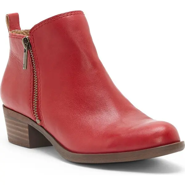 Lucky Brand Basel Bootie - Garnet