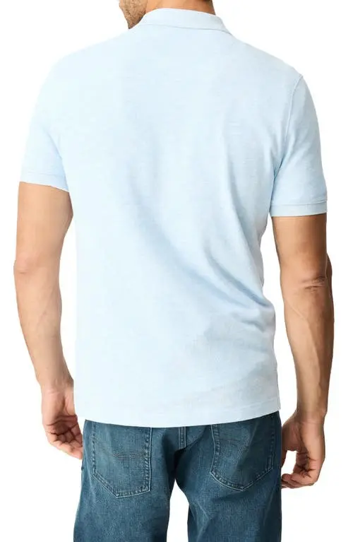 Rodd & Gunn Piqué Polo Shirt - Mist