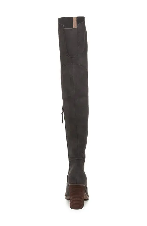 KELSI DAGGER BROOKLYN Logan Over The Knee Boot - Graphite