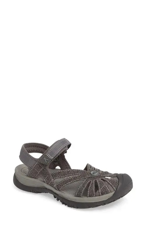 Keen Rose Sandal - Gargoyle/raven