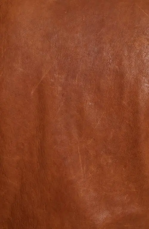 SCHOTT Leather Moto Jacket - Mustang