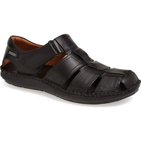 Pikolinos Tarifa Fisherman Sandal - Black
