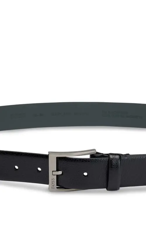 BOSS Elloy Leather Belt - Blk