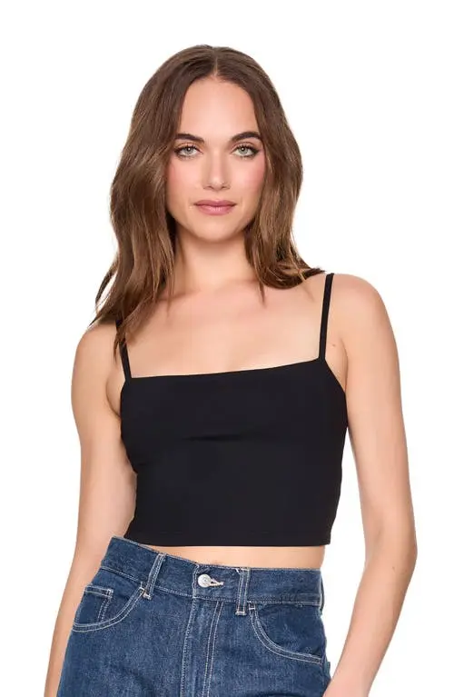 Susana Monaco Crop Tank - Black