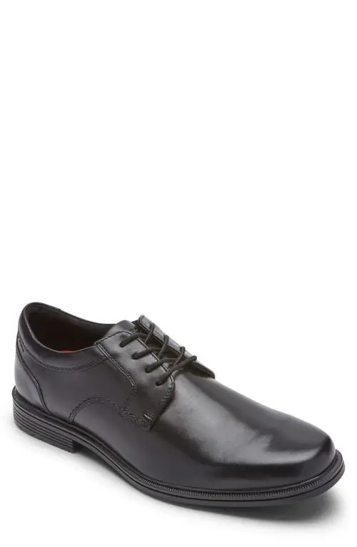 Rockport Taylor Waterproof Plain Toe Derby - Black