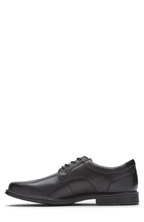 Rockport Taylor Waterproof Plain Toe Derby - Black