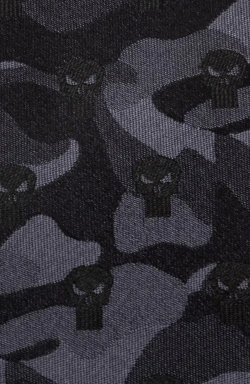 CUFFLINKS, INC. The Punisher Silk Tie - Black