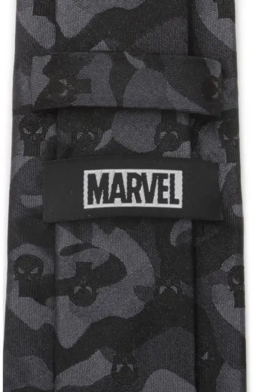 CUFFLINKS, INC. The Punisher Silk Tie - Black