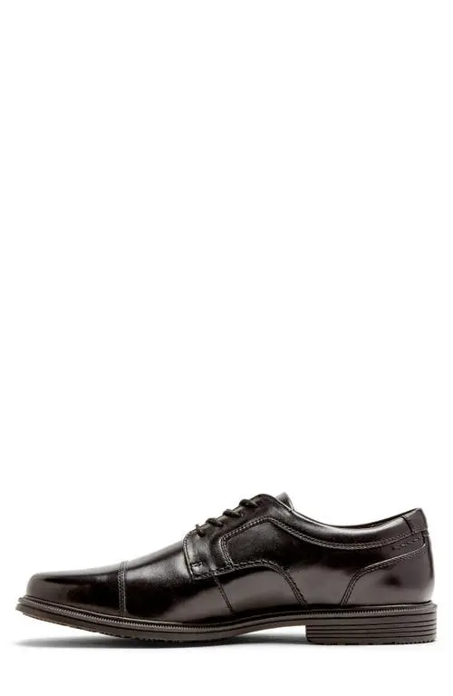 Rockport Taylor Waterproof Cap Toe Derby - Black