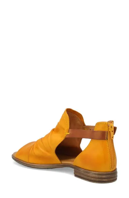 Miz Mooz Dipper Open Toe Buckled Ankle Sandal