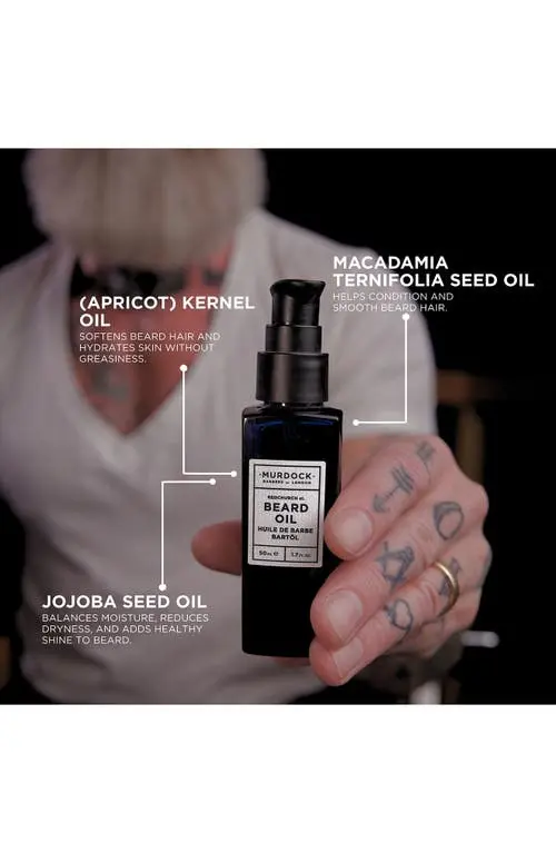 MURDOCK LONDON Beard Oil - No Color