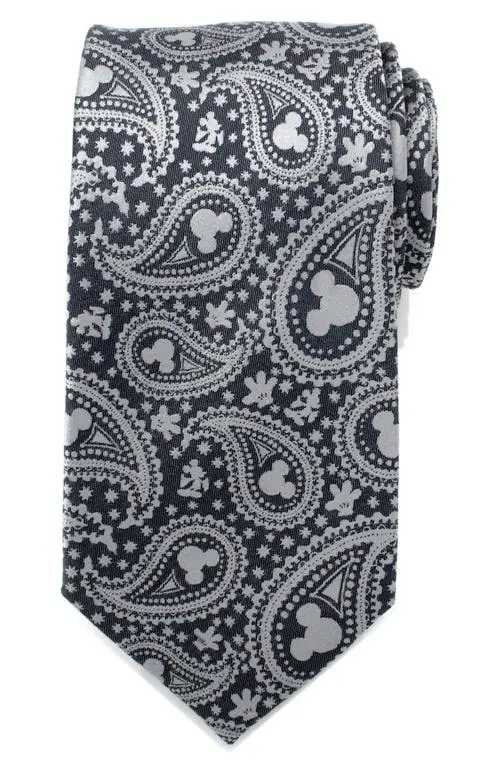 CUFFLINKS, INC. Paisley Silk Neck Tie - Blue/grey