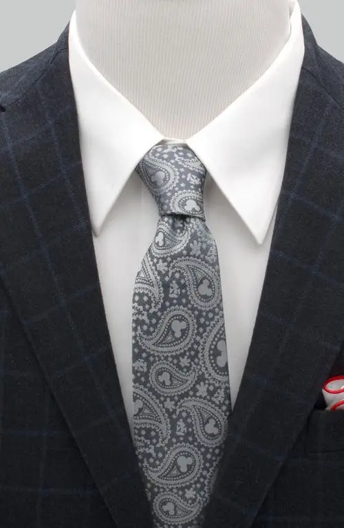 CUFFLINKS, INC. Paisley Silk Neck Tie - Blue/grey