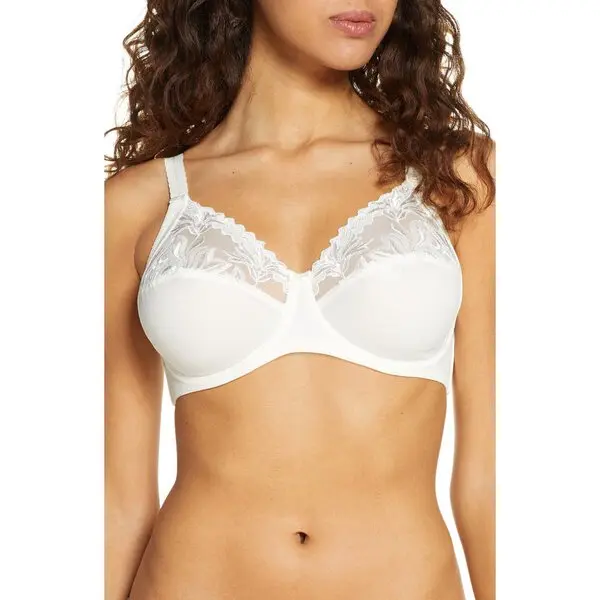 Chantelle Amazone Full Support Underwire Bra - Ivory