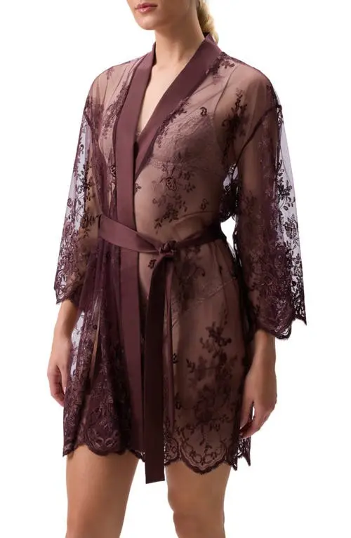 Rya Collection Darling Lace Wrap - Truffle