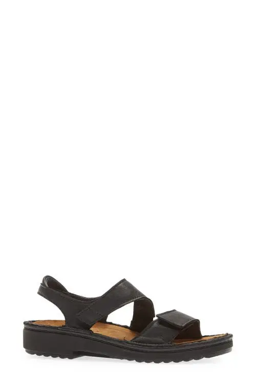 Naot Enid Sandal - Jet Black Leathre