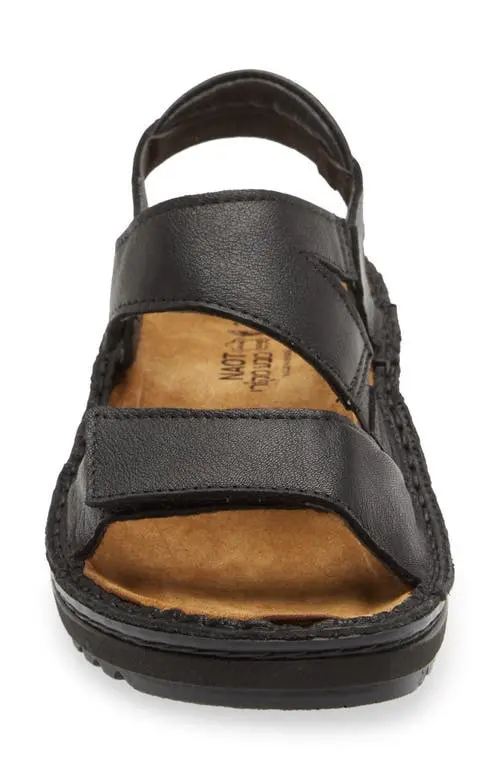 Naot Enid Sandal - Jet Black Leathre