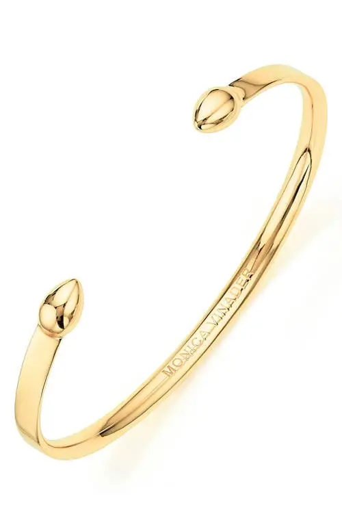 Monica Vinader Fiji Bud Cuff - Gold