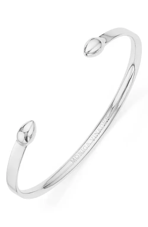 Monica Vinader Fiji Bud Cuff - Silver