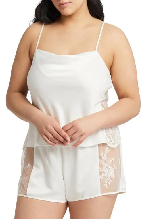 Rya Collection Short Pajama Set - Ivory