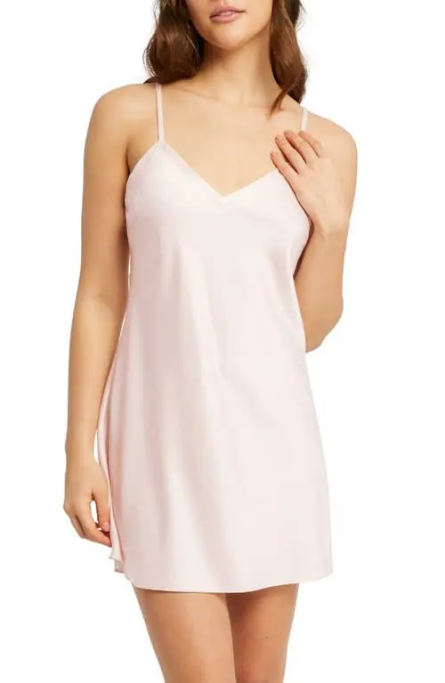 Rya Collection Fresh Satin Chemise - Blush