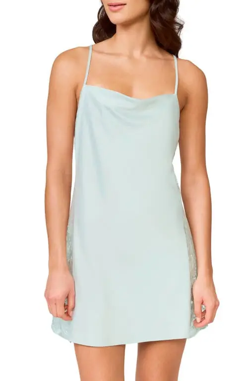 Rya Collection Darling Lace Trim Chemise - Lagoon