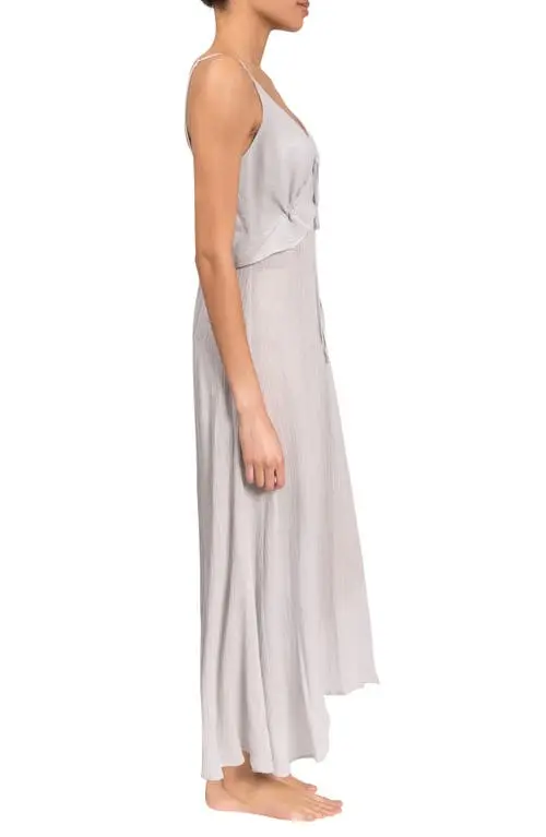 EVERYDAY RITUAL Ruffle Empire Waist Nightgown - Mist
