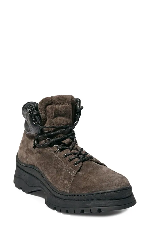Allsaints Donte Mid Boot In Charcoal Grey - 50% Off  display picture 1