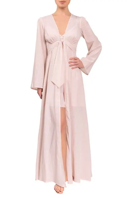 EVERYDAY RITUAL Diana Long Robe - Wheat