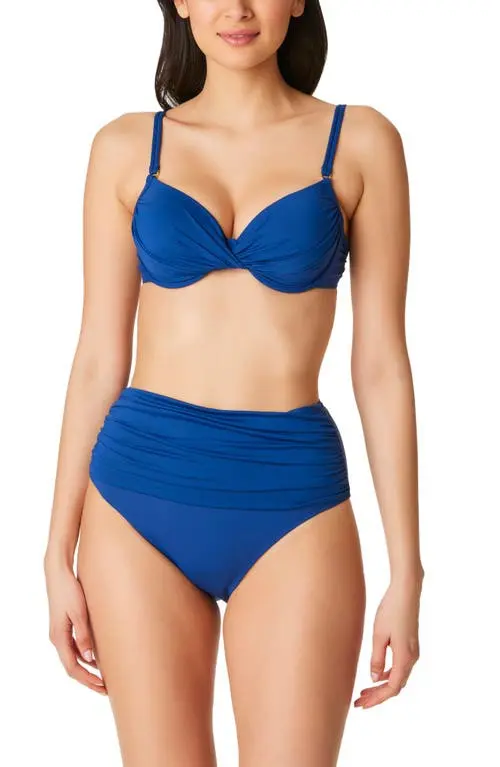BLEU BY ROD BEATTIE Kore Underwire Bikini Top - Navy