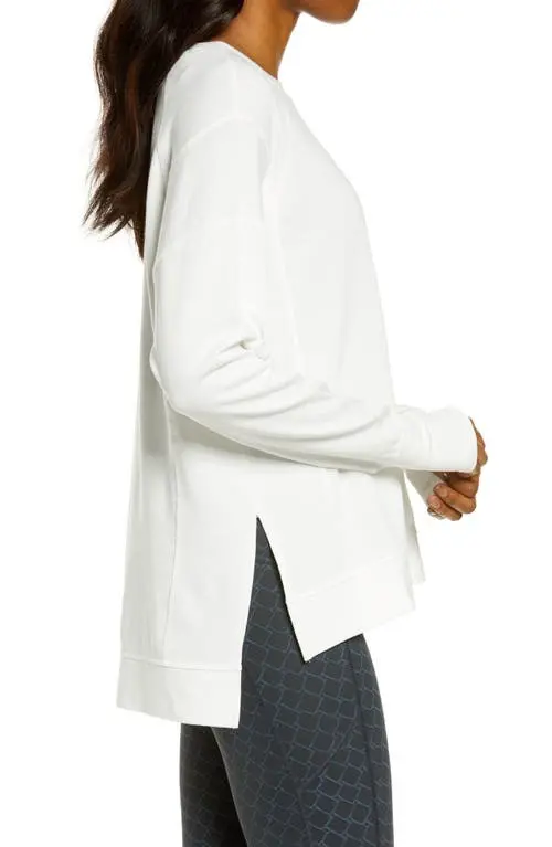 Sweaty Betty After Class Sweatshirt - Lily White